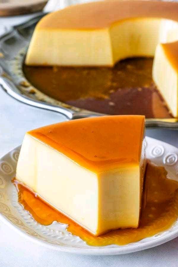 Flan casero PORCIÓN en Arraiján