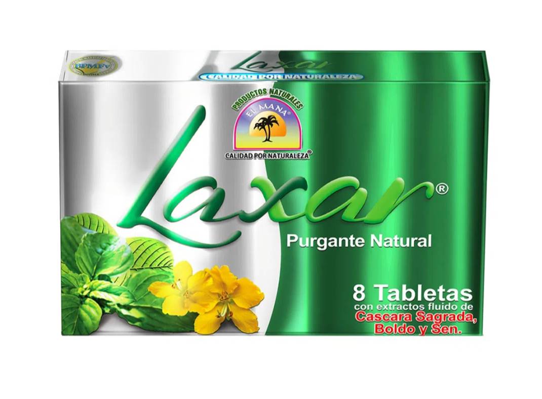 Laxar Purgante Natural x 8 Tab - El Maná en Sincelejo