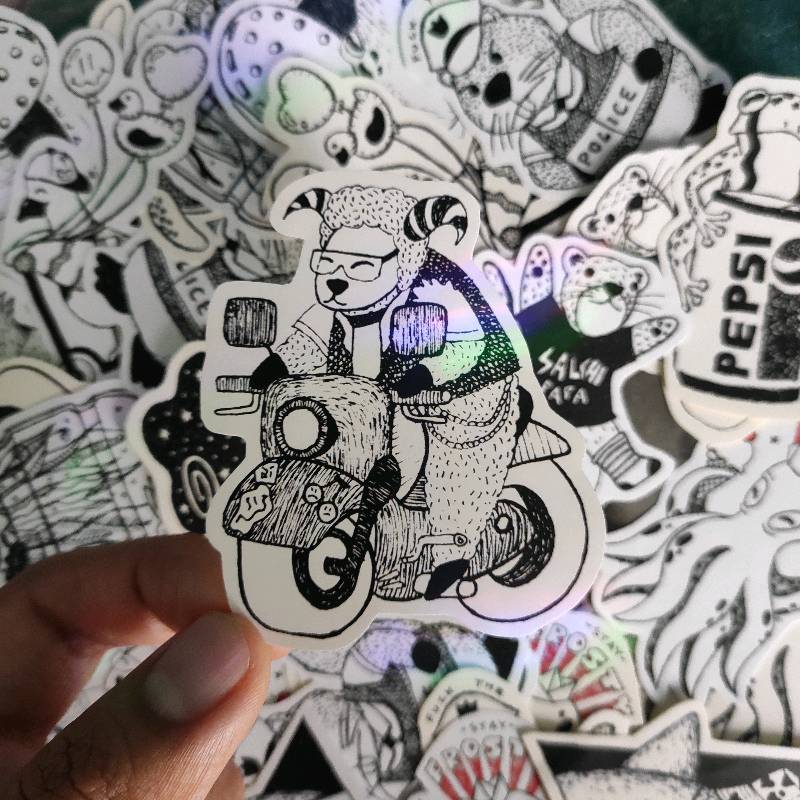 Stickers: Animalitos raros en La Paz