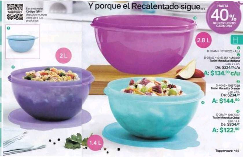 Tupperware y betterware en Puebla