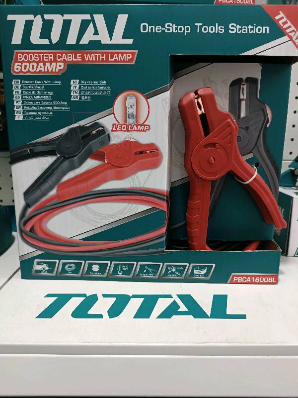 Cable pasa corriente c/ lámpara total 600a en San Salvador