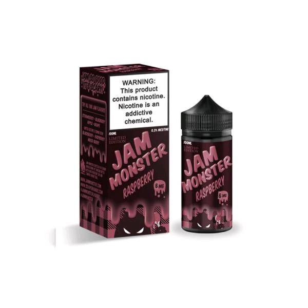 Líquido Jam Monster 100ml E-Juice 6mg Frambuesa