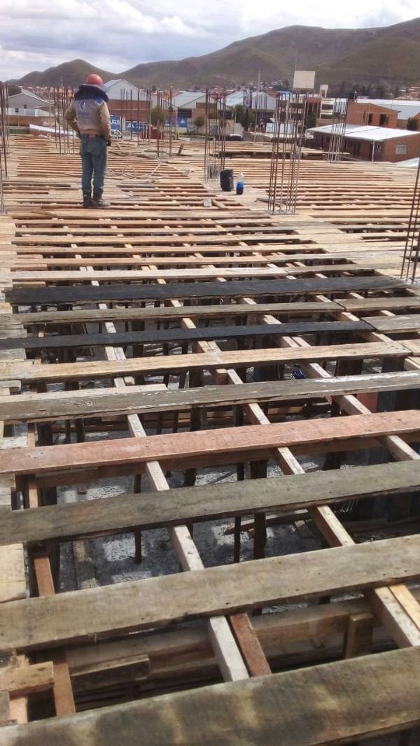 Losa nervada en Cochabamba