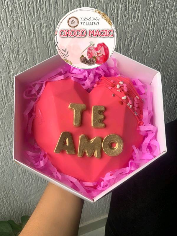 Choco corazon sorpresa en Girardot