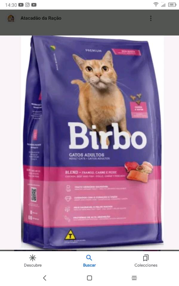 BIRBO GATO ADULTO X 1KG en Cucuta