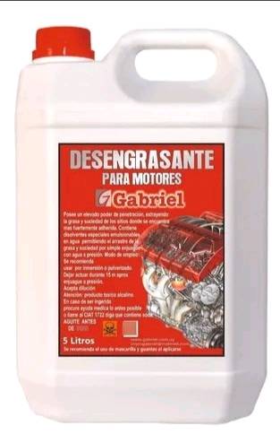 Desengrasante para motores concentrado 5 lts en Montevideo
