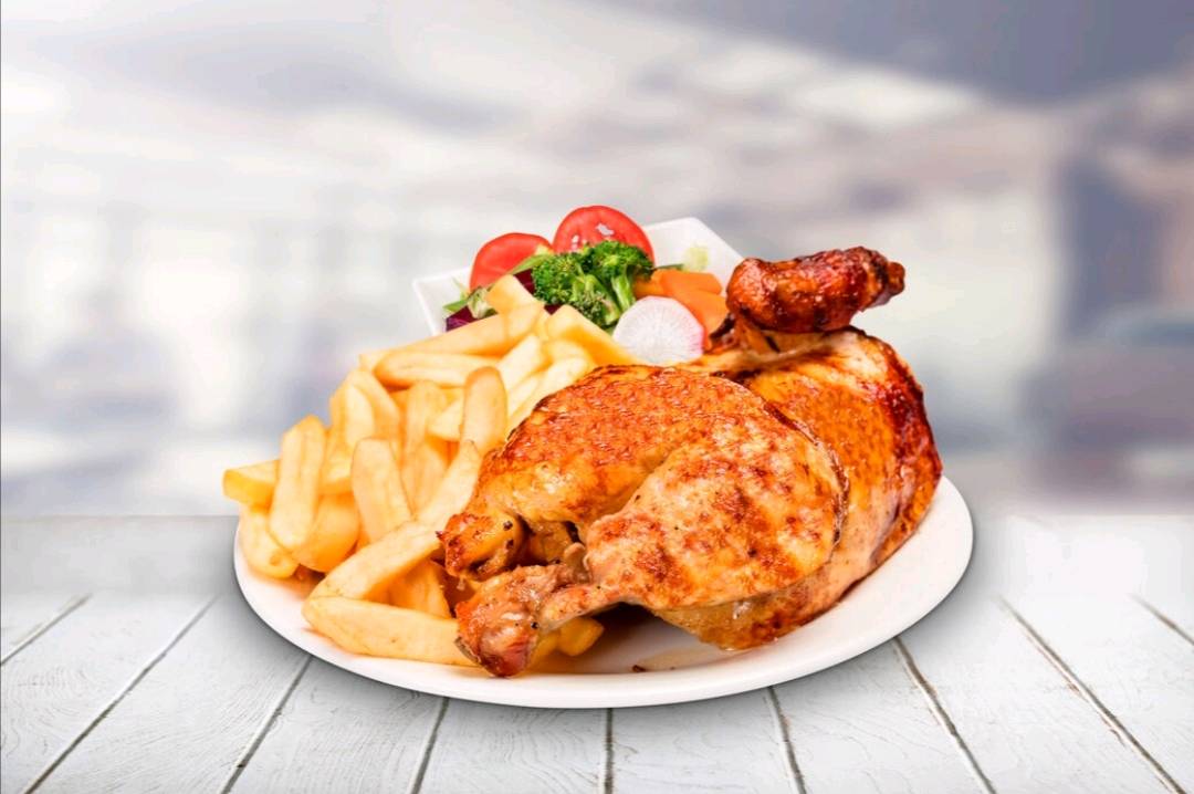 1/2 Pollo a la leña en Lima