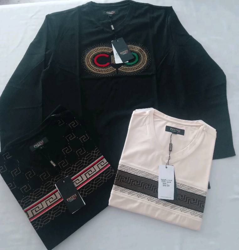 PLAYERAS MARCA PAVINI MANGA LARGA PURA CALIDAD en Guadalajara