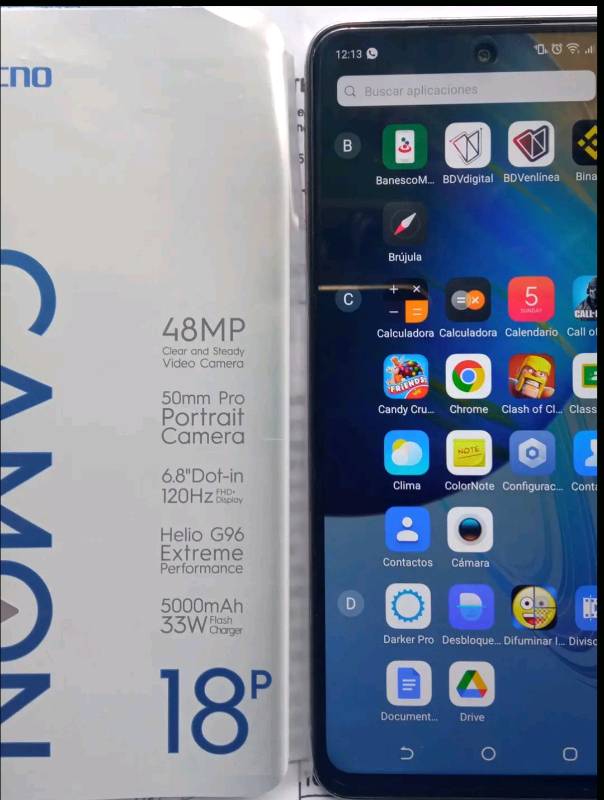 TECNO CAMON 18P en Chacao