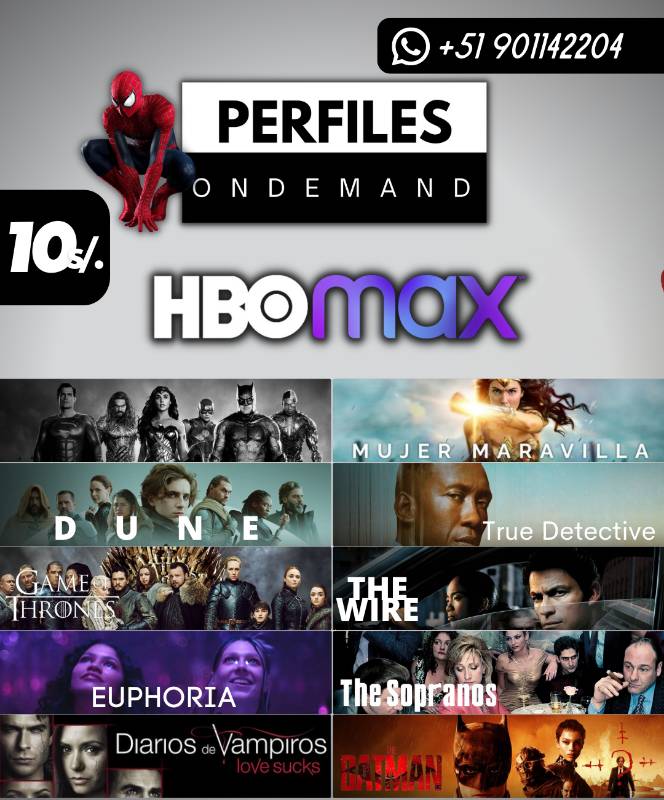 HBO max en Lima