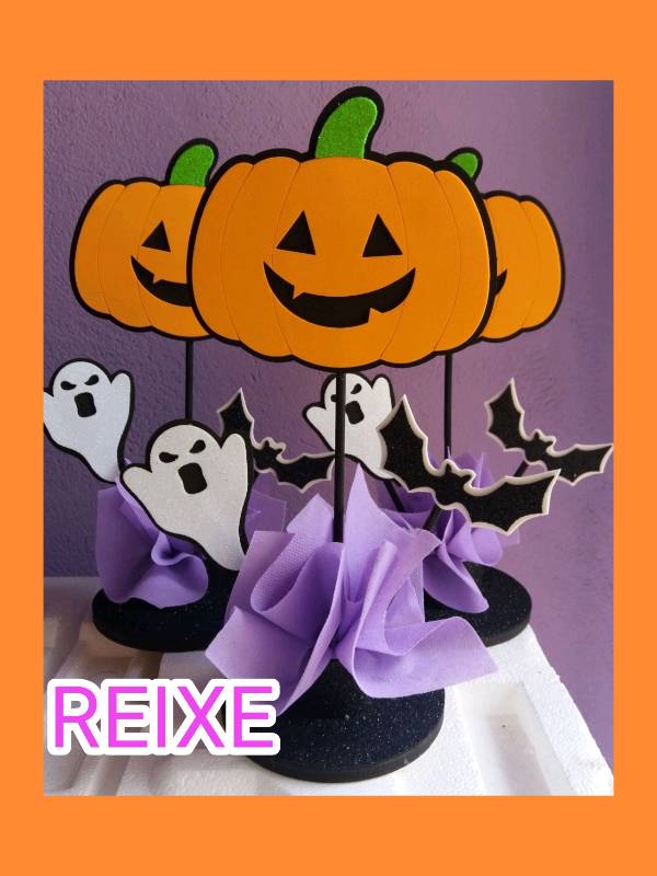 Centro de mesa Halloween en Mariano Roque Alonso