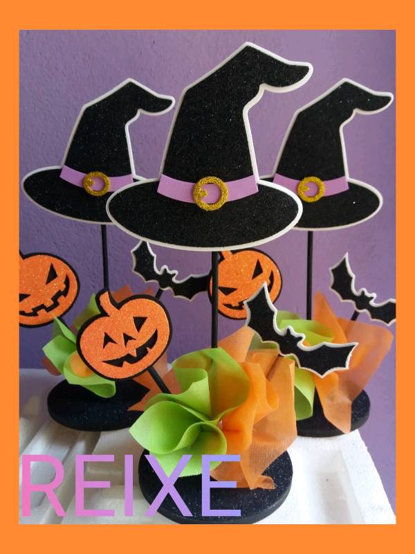 Centro de mesa Halloween en Mariano Roque Alonso