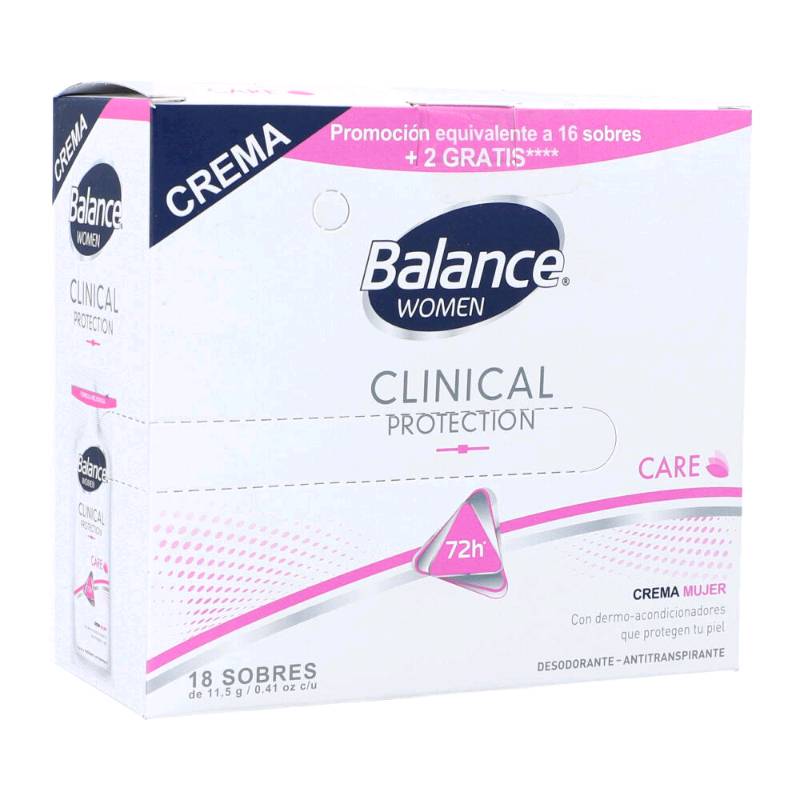 Desodorante Balance Crema Dama X18 Unds en Libano