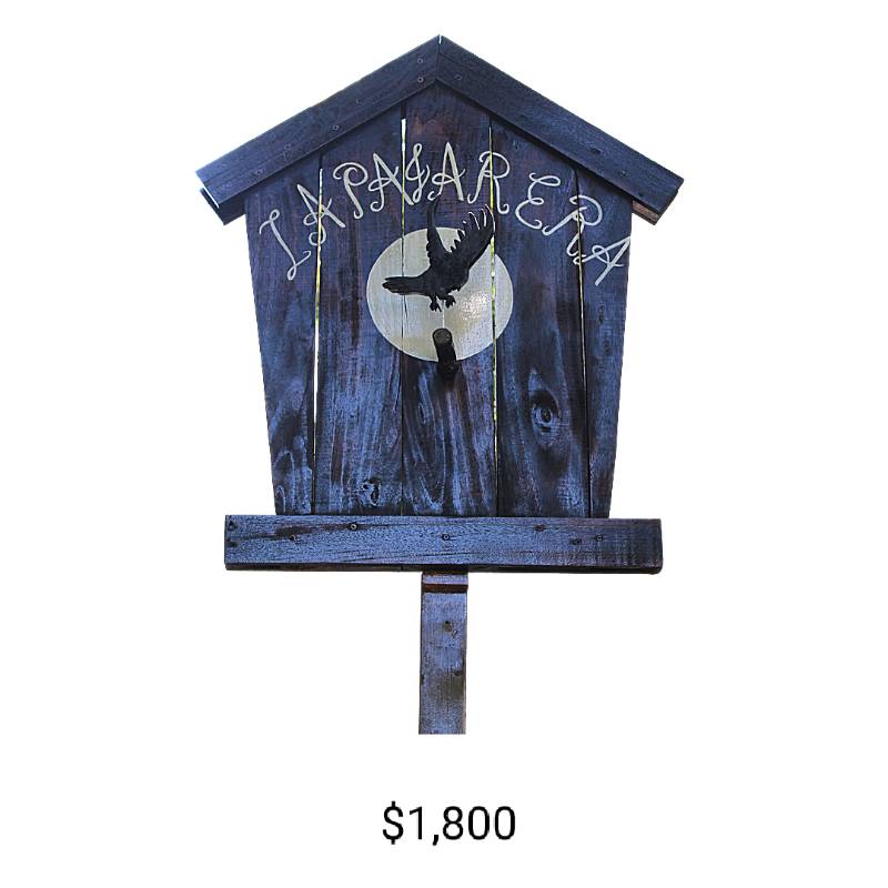 Letrero 3D. rústico en Tepic