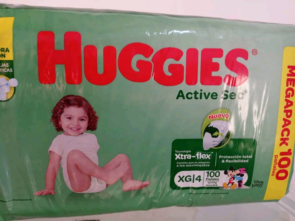 HUGGIES XG x 100 unidades en Barinas