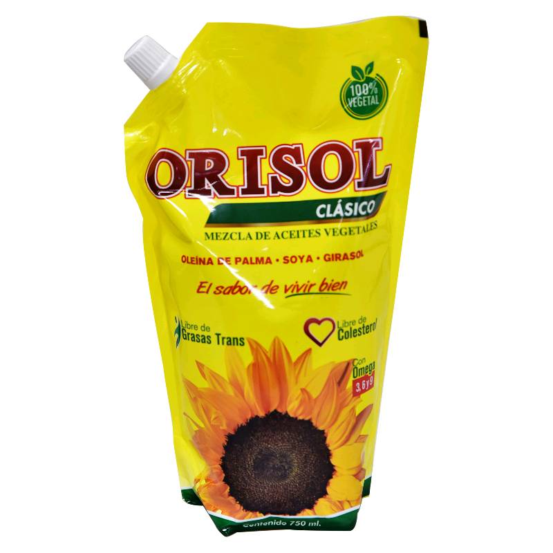 Aceite orisol clásico 750Ml en San Salvador