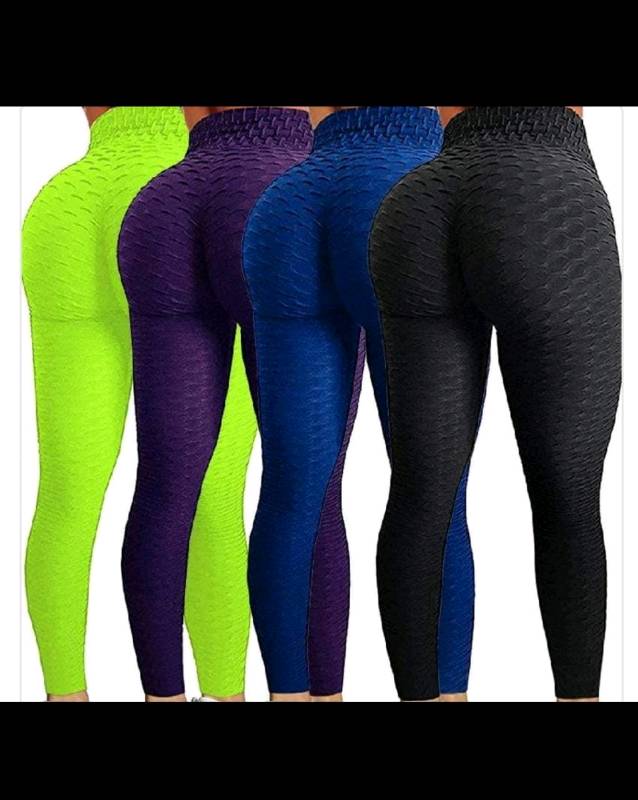 Calzas push up levanta cola tela panal lycra del s al xxl en Castelar