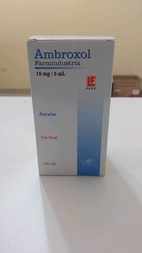 Ambroxol 15mg/5ml X 120ml Jarabe (FARMINDUSTRIA) en Puno