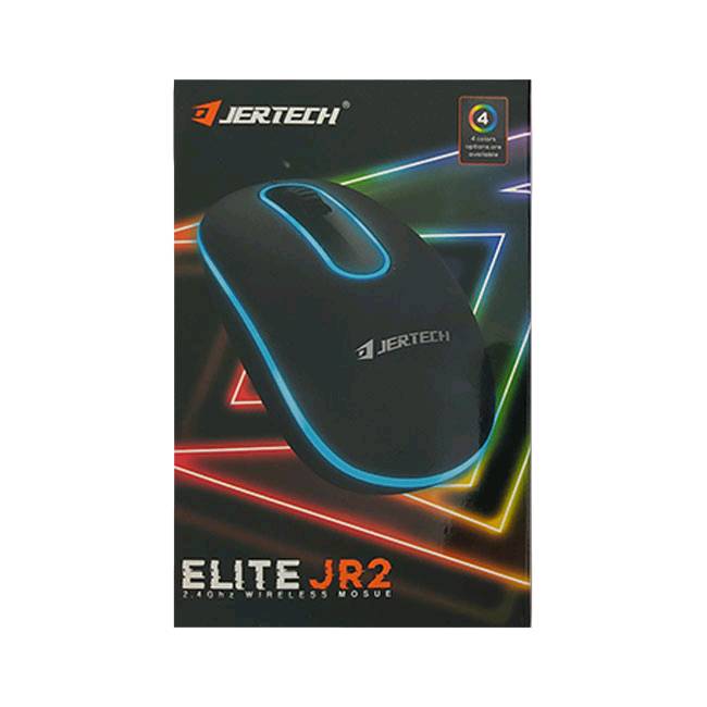MOUSE INALÁMBRICO RETROILUMINADO JERTECH ELITE JR2 en Bogota