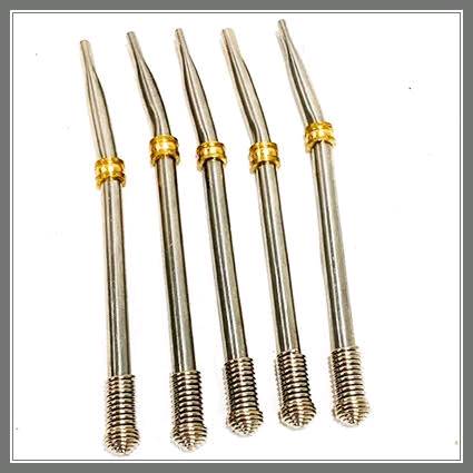 Bombillas acero inox con virola bronce en Buenos Aires