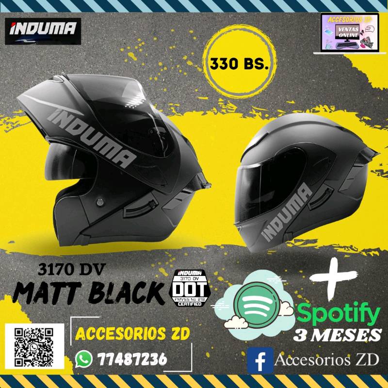 Casco Induma en Santa Cruz