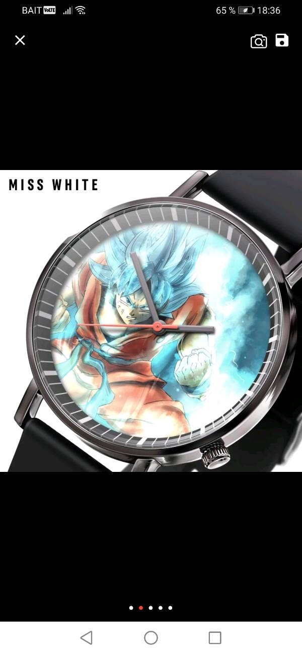 Reloj Dragon ball colección en León