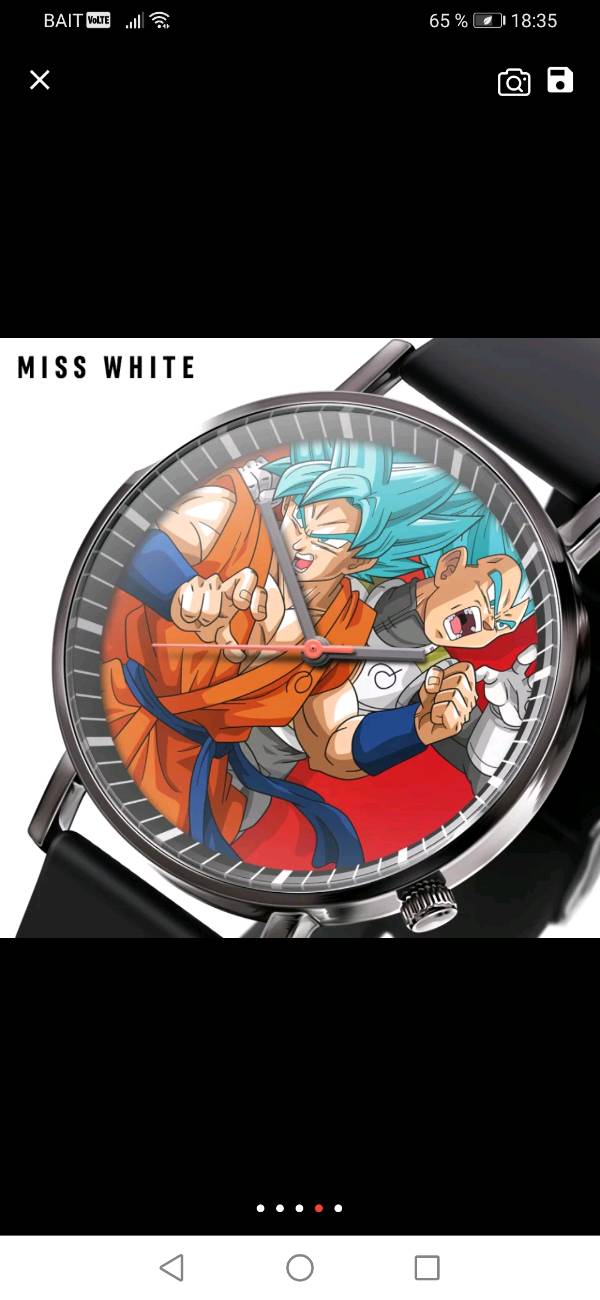 Reloj Dragon ball colección en León