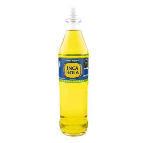 Inca Kola 1 litro Retornable en Huancayo