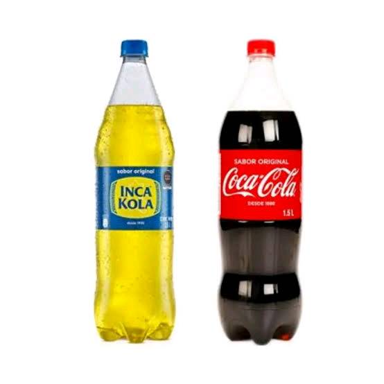 Gaseosa Inca Kola Coca Cola Sprite y Fanta vidrio y descartable en Lima