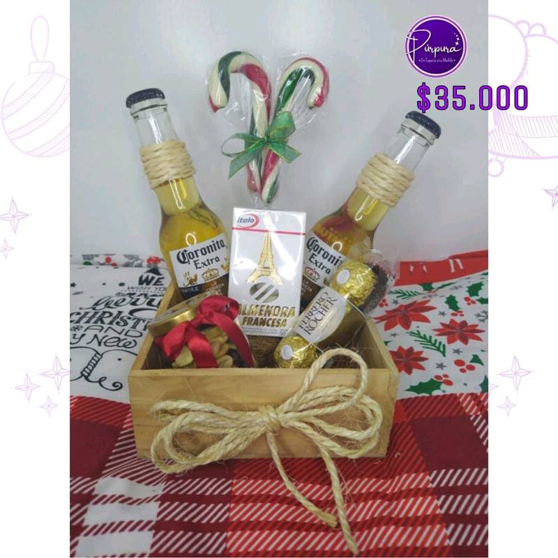 Caja aguinaldo cerveza en Medellin