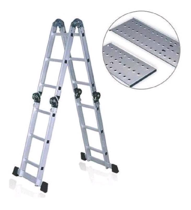 Escalera Multiposiciones Aluminio C/Charolas 12 Escalones en Ciudad ...