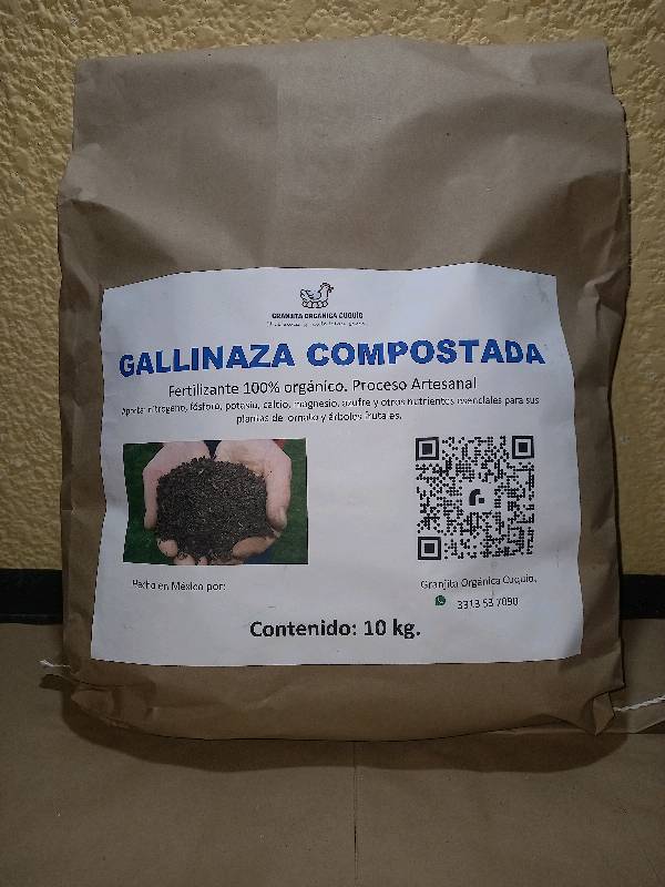 GALLINAZA, COMPOSTADA Abono compostado para plantas y frutales. en ...
