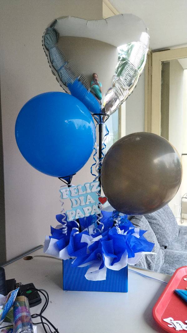 Arreglo con globos en Panamá