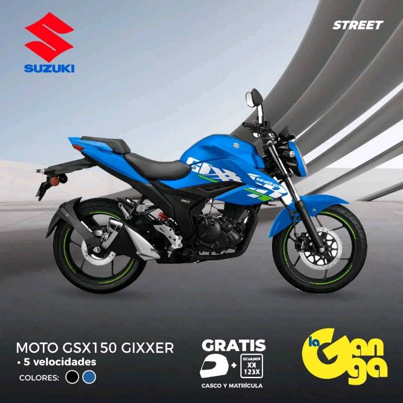 Moto SUZUKI nueva I Gixxer motor 155cc en Guayaquil