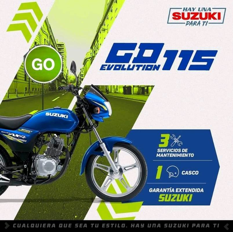 Moto SUZUKI Gd115 Evolution en Guayaquil