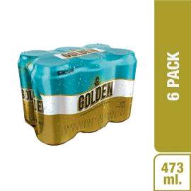 Golden Lata 473ml SIX PACK en Lima