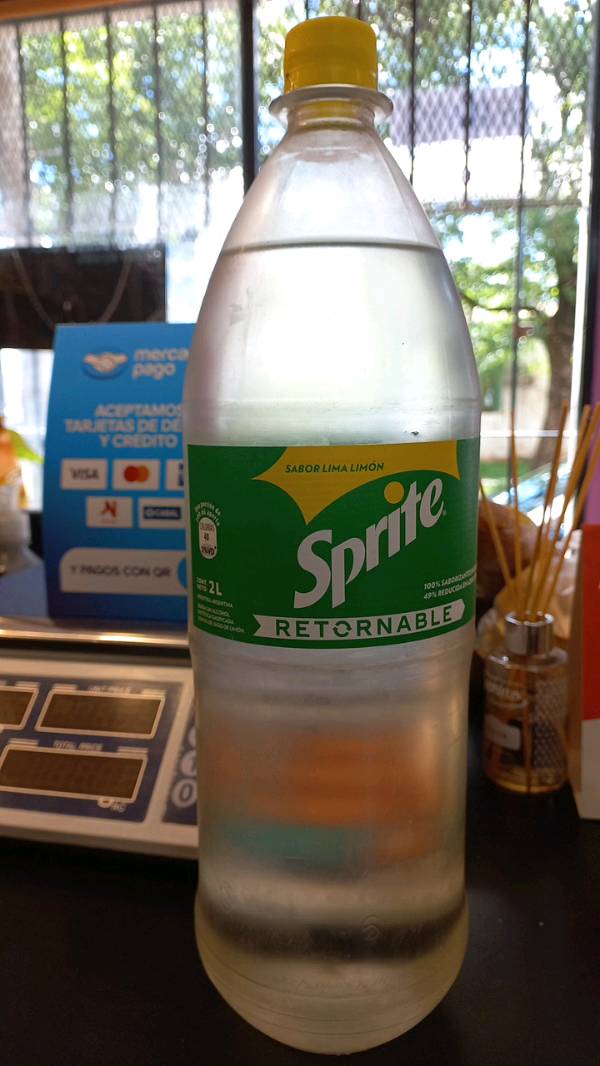 Gaseosa sprite 2l retornable en Villa Elisa