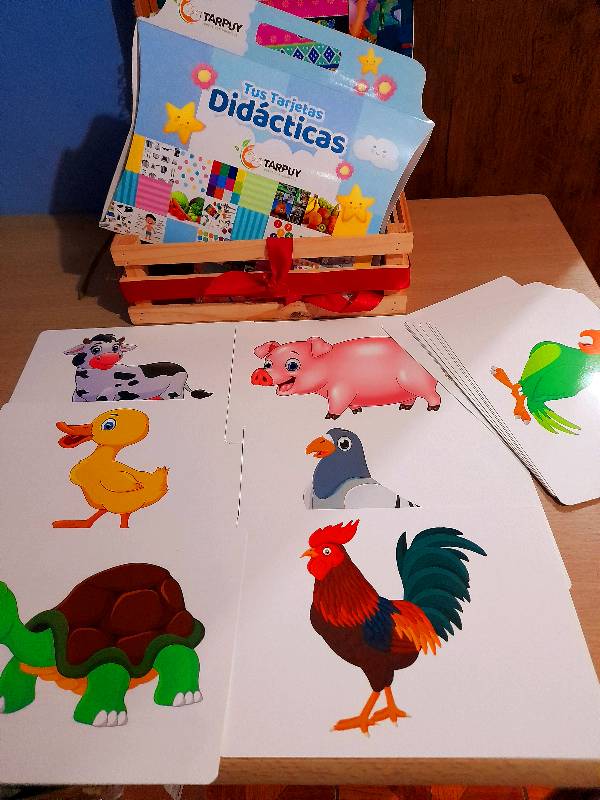 TARJETAS DIDACTICAS DE ANIMALES en Lima