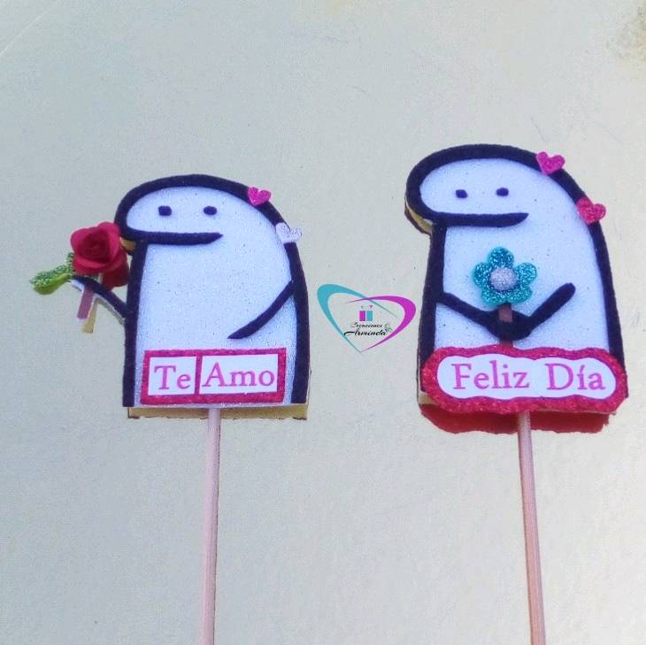 Toppers Meme Flork (c/u) en Maturín