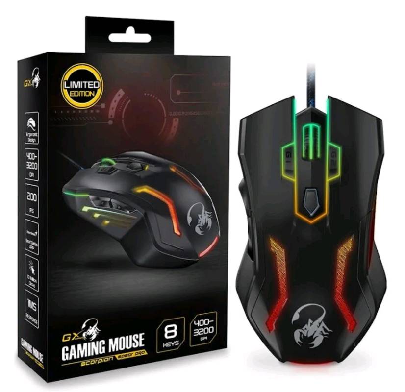 Mouse GAMING GX S SCORPION RGB en Latacunga