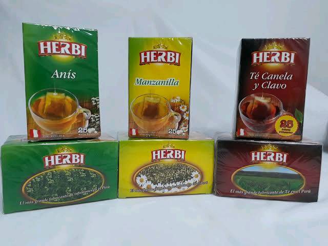 Herbi filtrante x 25 unidades (caja pequeña) en Lima