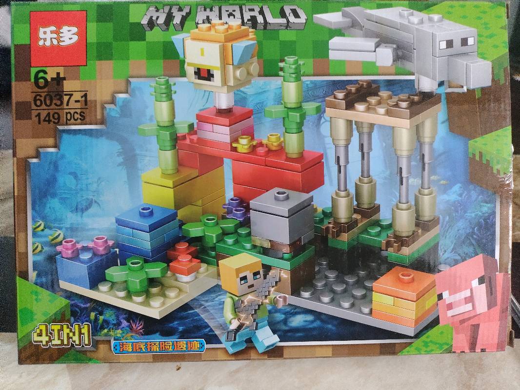 LEGO MINECRAFT ACUÁTICO en Santiago de Querétaro