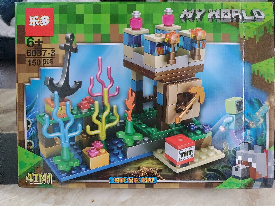 LEGO MINECRAFT ACUÁTICO en Santiago de Querétaro