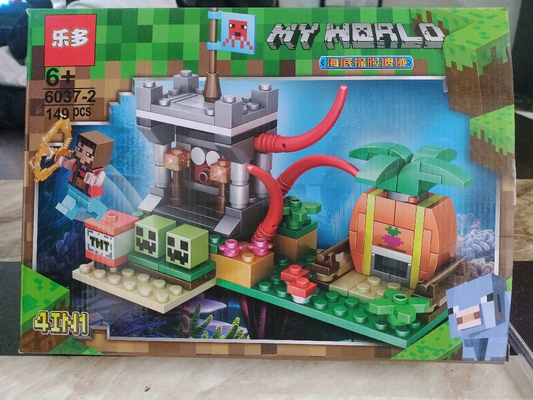 LEGO MINECRAFT ACUÁTICO en Santiago de Querétaro
