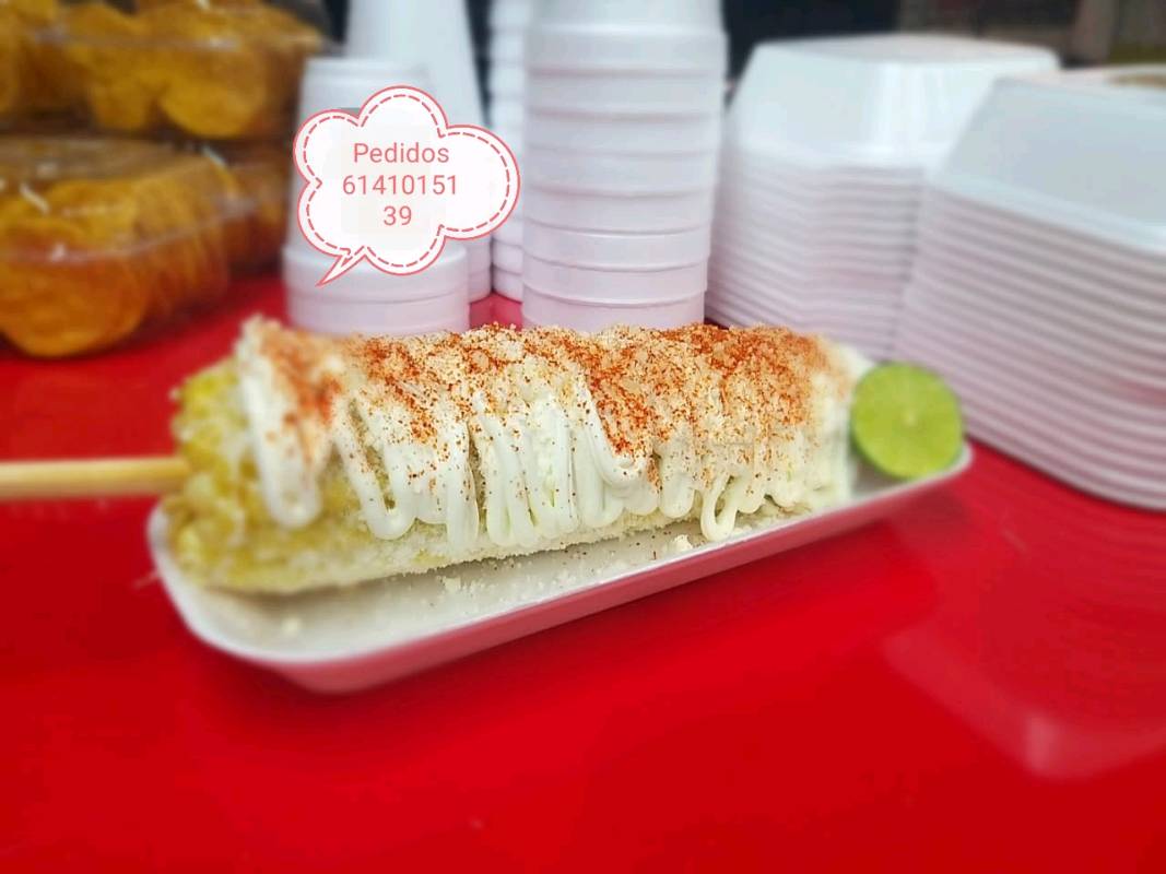 Elote entero sencillo en Madera