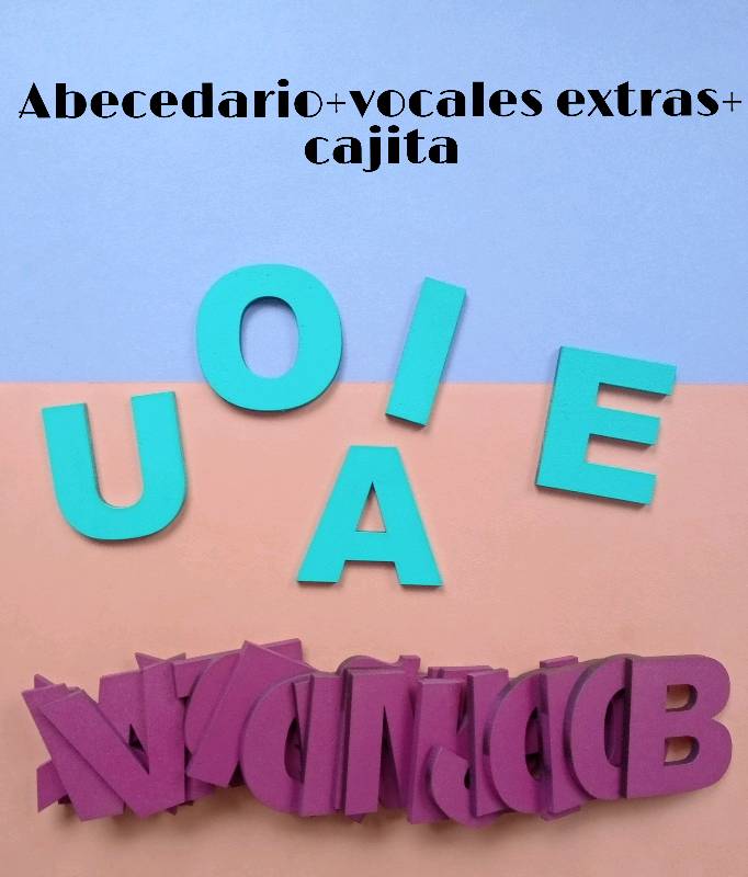 Abecedario Mayúsculas en Salta