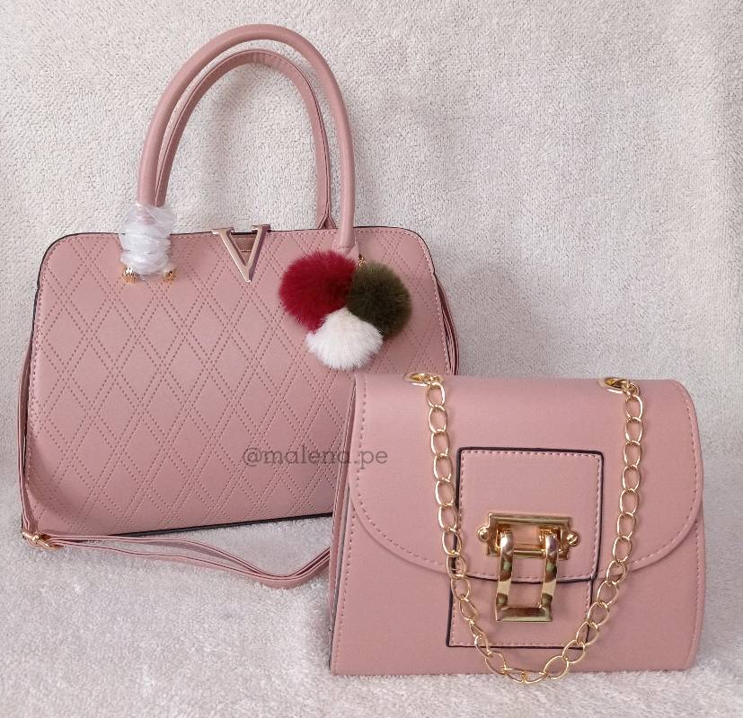 Cartera 2 piezas, marca eyry en Piura