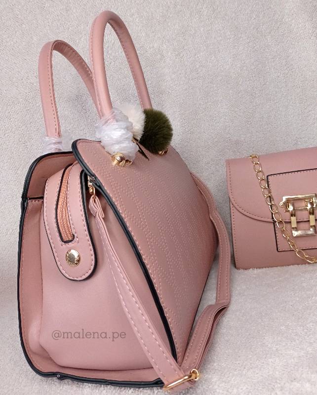 Cartera 2 piezas, marca eyry en Piura