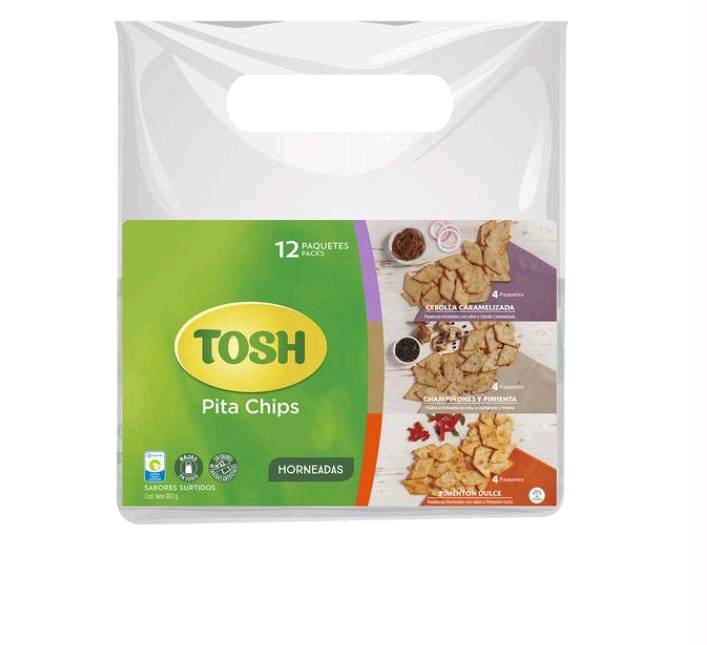 Tosh Pita Chips 12 Unidades / 26 g en Armenia