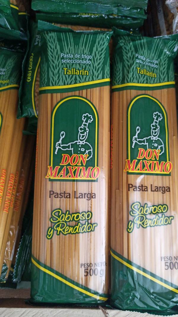 Fideos Don Máximo Tallarín grueso 500g en Curahuasi